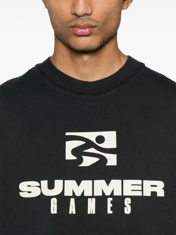 SUMMER GAMES Logo-print T-shirt