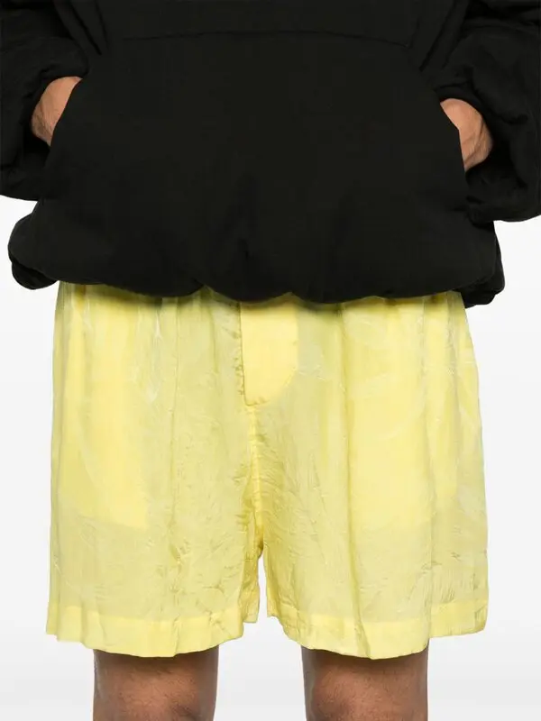 Balenciaga Crinkled Shorts