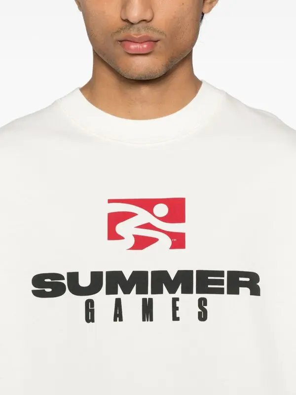 SUMMER GAMES Logo-print T-shirt