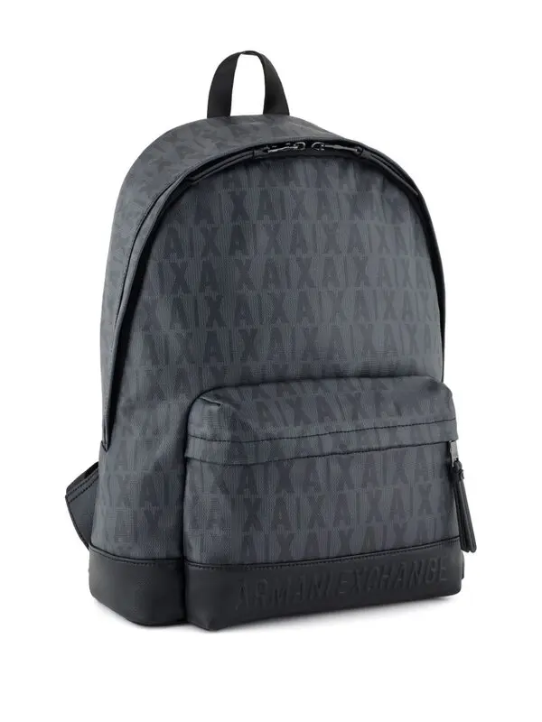 Armani Exchange Patterned Jacquard Backpack
