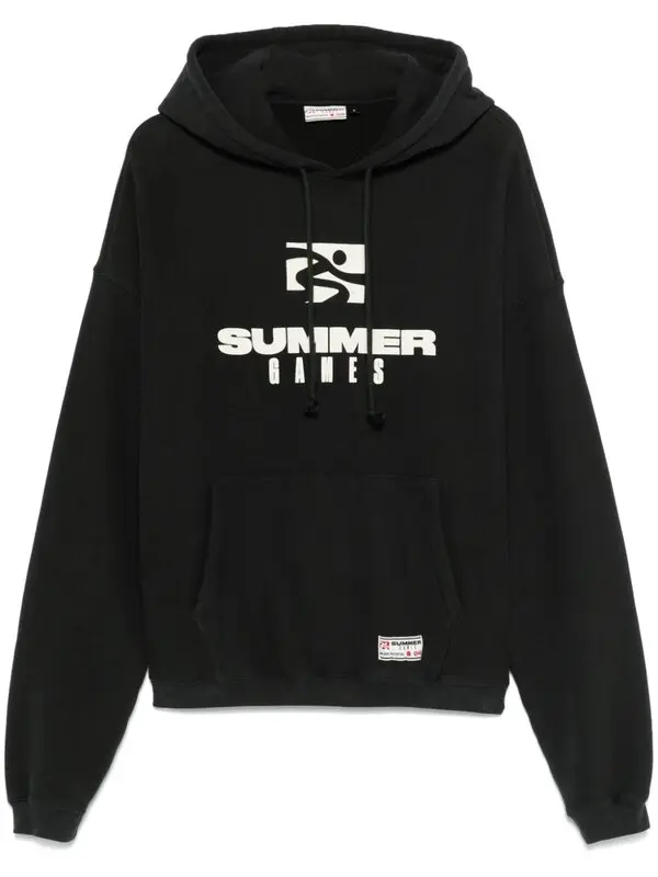 SUMMER GAMES Logo-print Hoodie