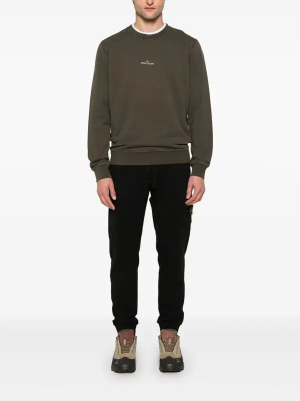 Stone Island Logo-print Sweatshirt