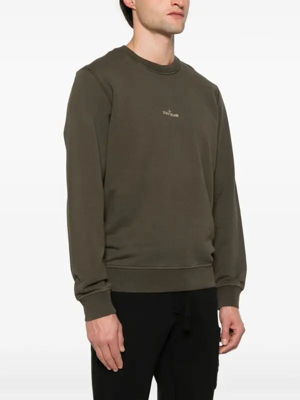 Stone Island Logo-print Sweatshirt
