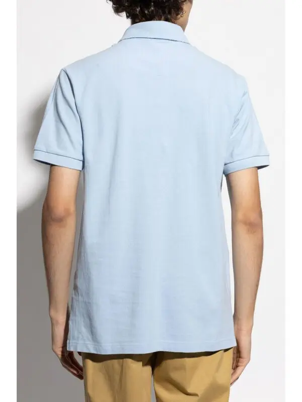 Etro Embroidered Polo Shirt - Blue