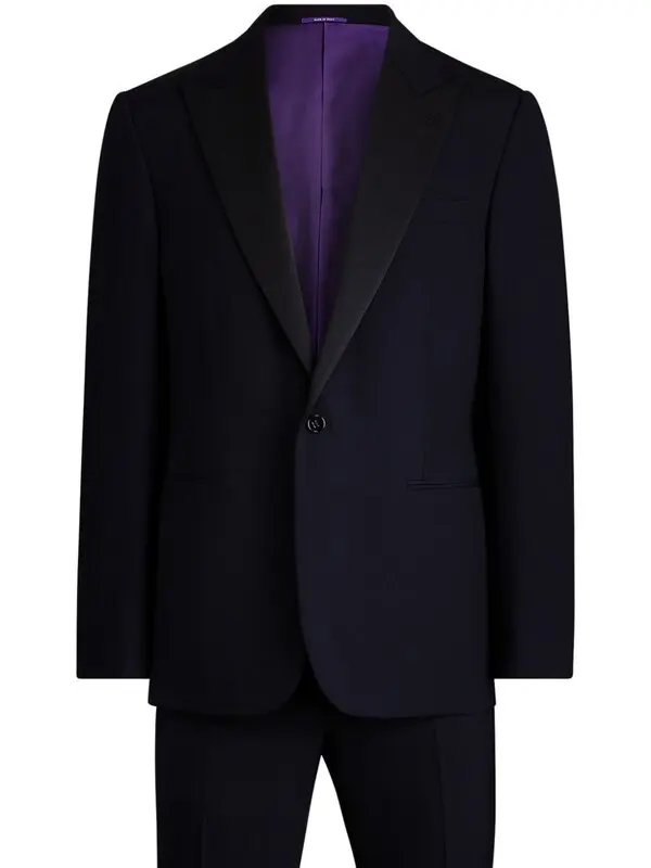 Ralph Lauren Purple Label Wool Suit - Blue
