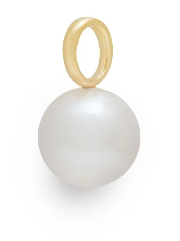 Monica Vinader Nura Pearl Charm - Gold