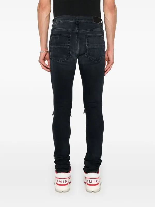 Amiri Mx1 Ultrasuede Jeans - Blue