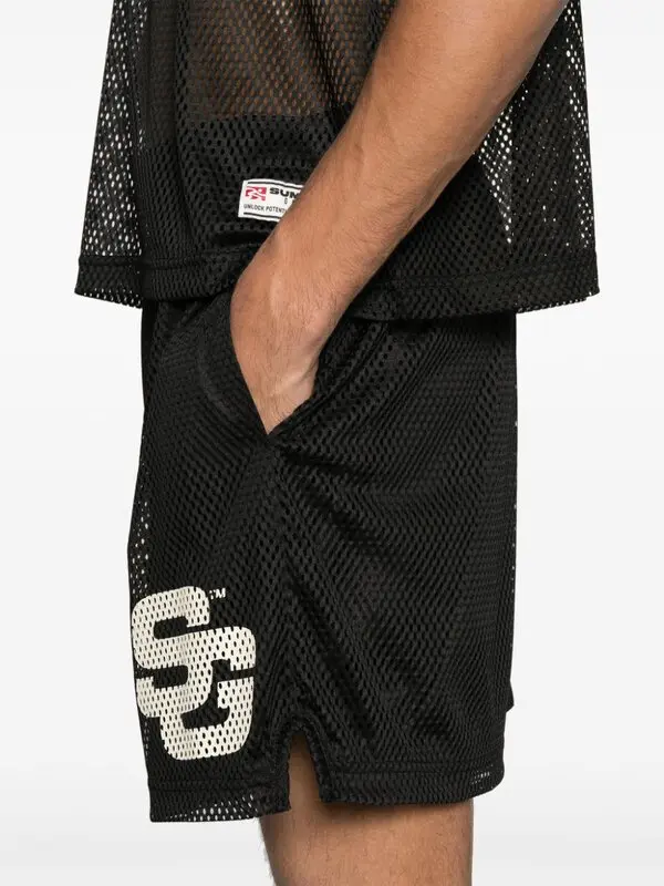 SUMMER GAMES Mesh Shorts - Black