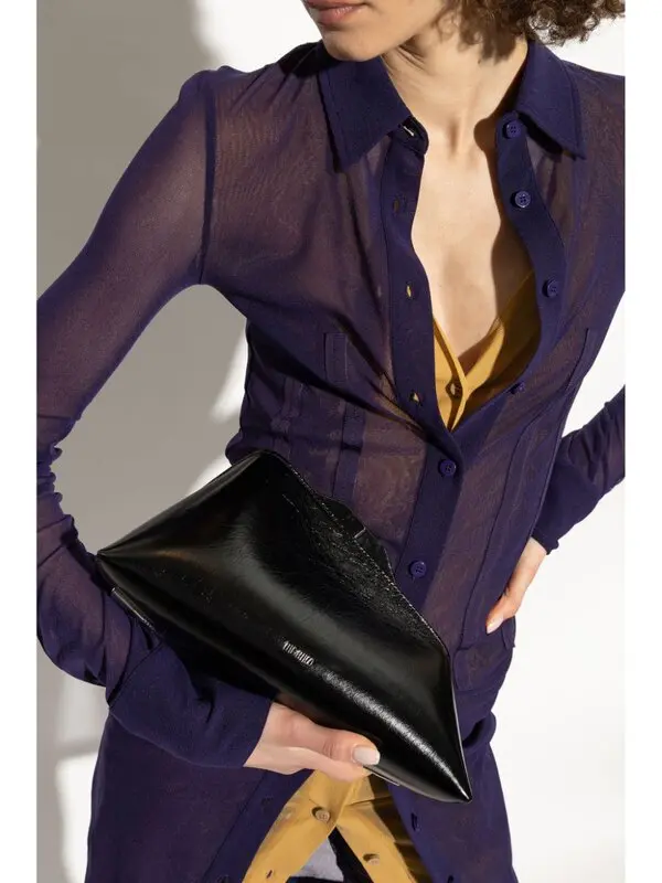 Attico 8.30pm Clutch - Black