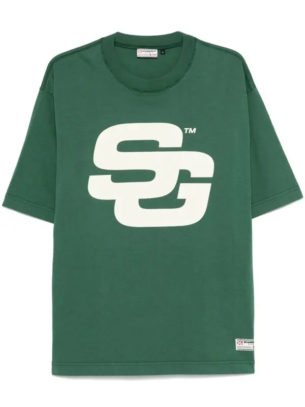 SUMMER GAMES Organic Cotton T-shirt - Green