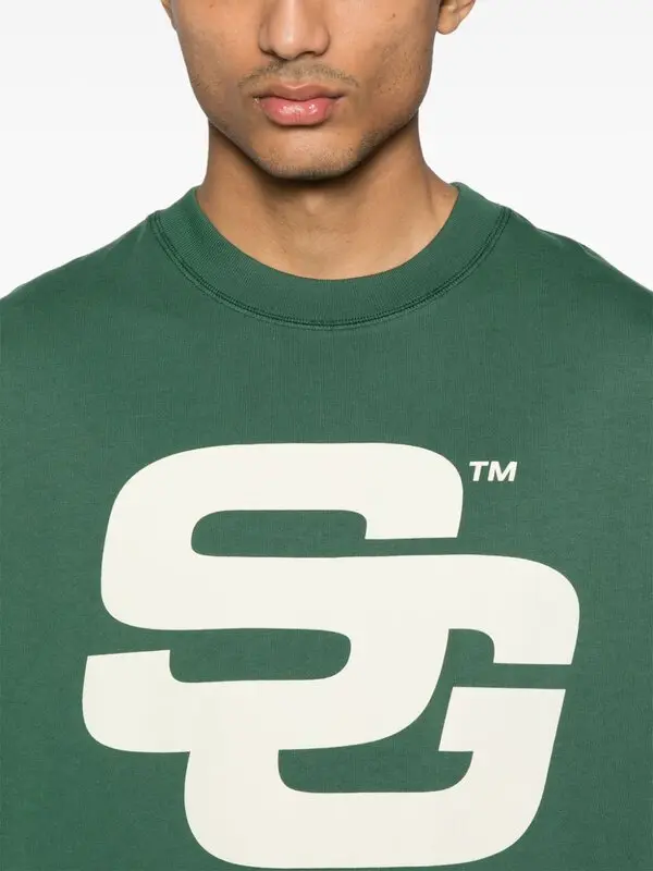 SUMMER GAMES Organic Cotton T-shirt - Green