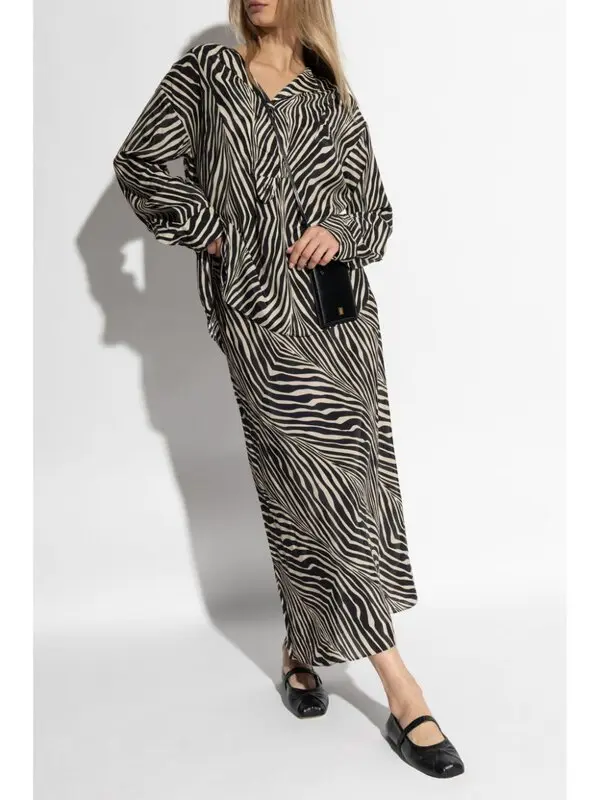 BY MALENE BIRGER Fayette Zebra Shirt