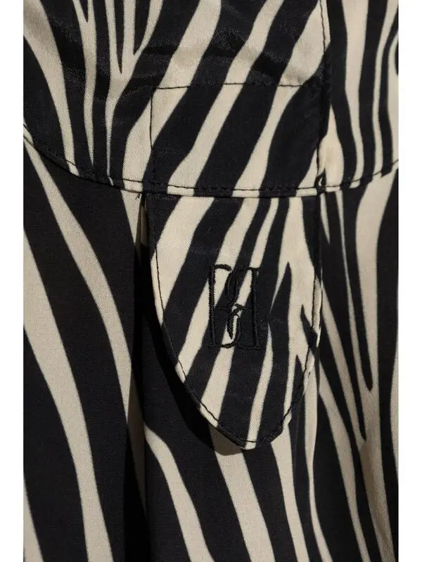 BY MALENE BIRGER Fayette Zebra Shirt