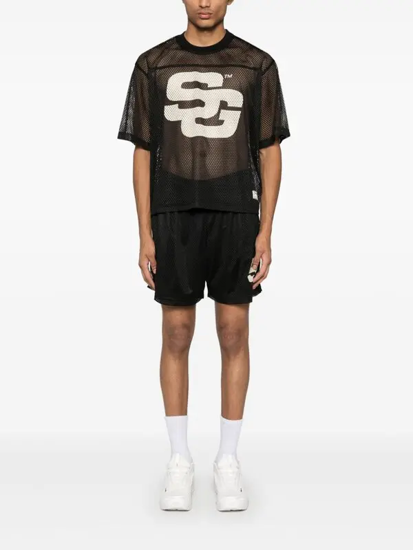 SUMMER GAMES Mesh T-shirt - Black