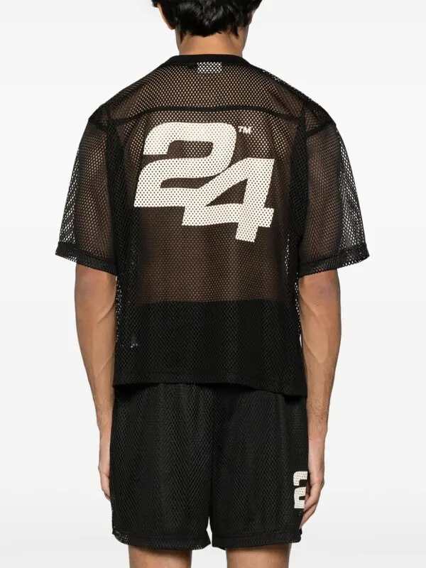 SUMMER GAMES Mesh T-shirt - Black
