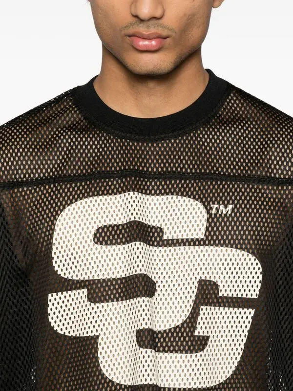 SUMMER GAMES Mesh T-shirt - Black