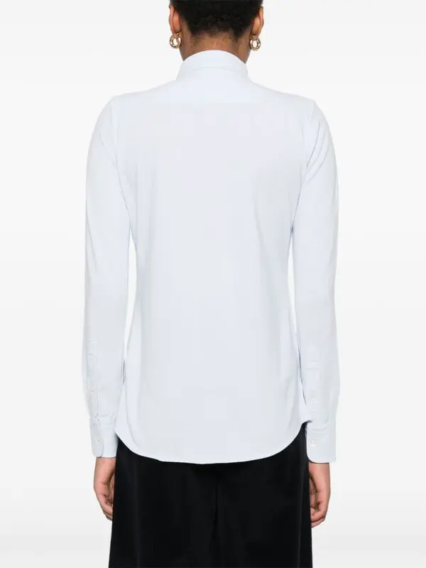 Polo Ralph Lauren Piqué-weave Shirt - Blue