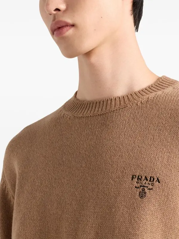 Prada Cashmere Sweater - Brown