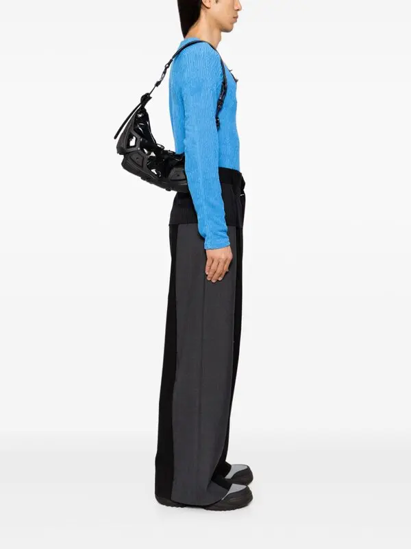 INNERRAUM Object M02 Small Half Moon Bag - Black
