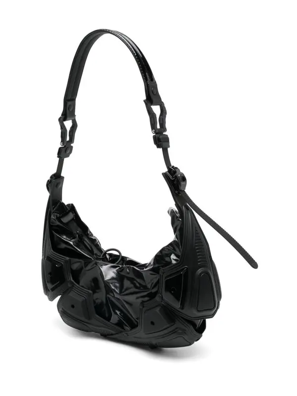INNERRAUM Object M02 Small Half Moon Bag - Black