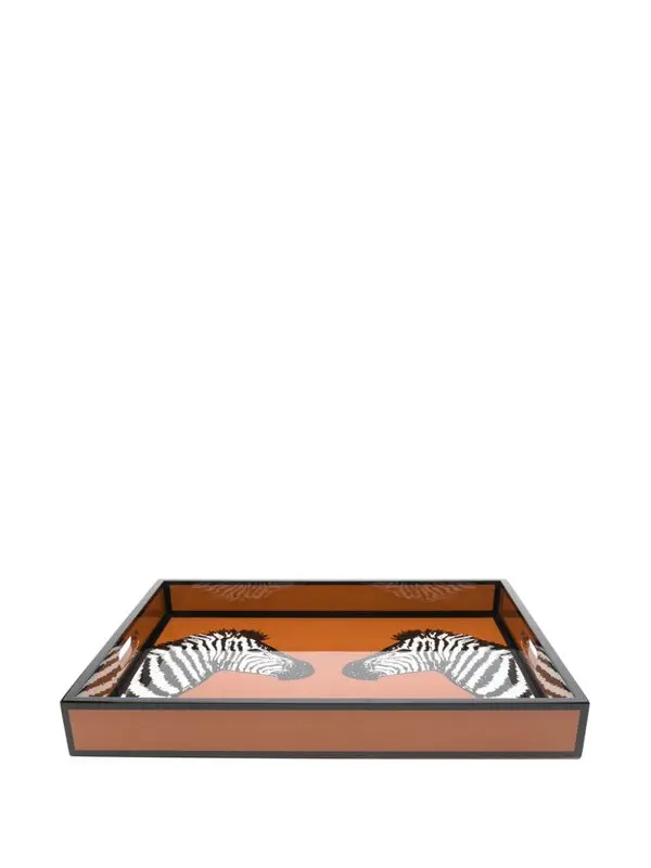 Jonathan Adler Zebra Tray - Brown