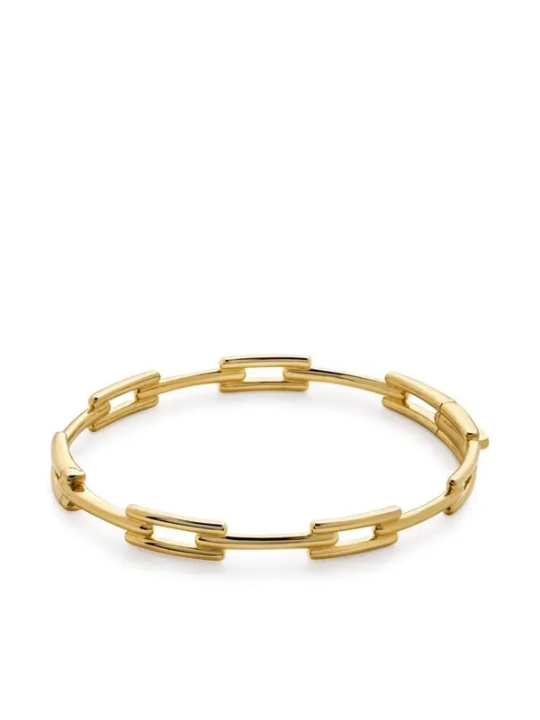 Monica Vinader Signature Link Bangle - Gold