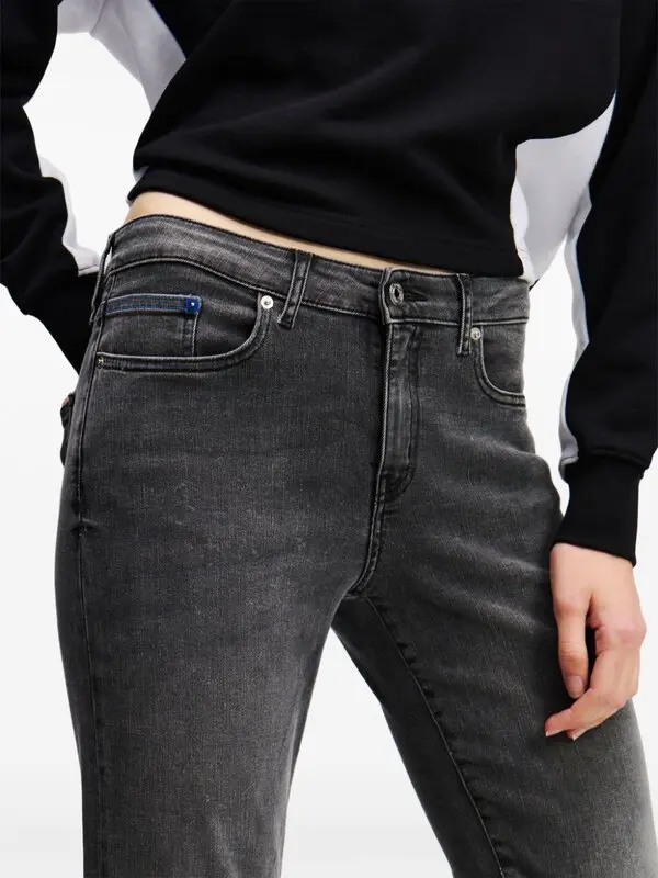Karl Lagerfeld Mid-rise Slim Jeans