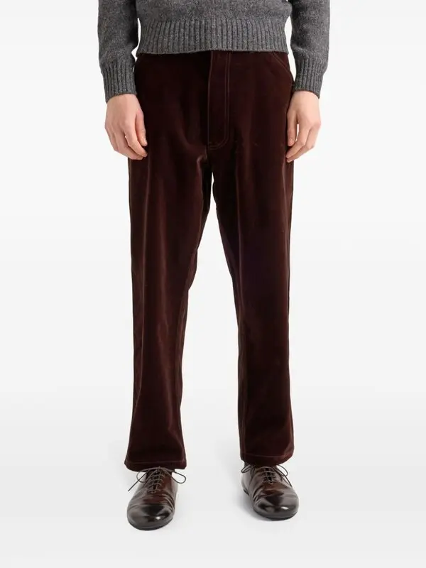 Prada Velvet Trousers