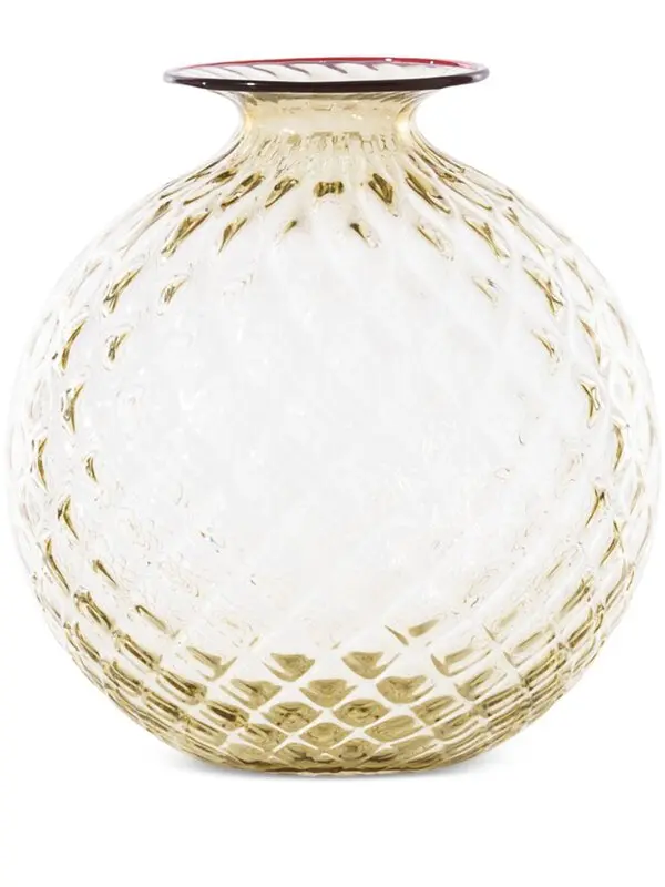 VENINI Monofiore Balloton Vase - Yellow