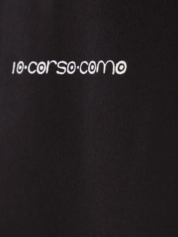 10 CORSO COMO Logo-print T-shirt - Black