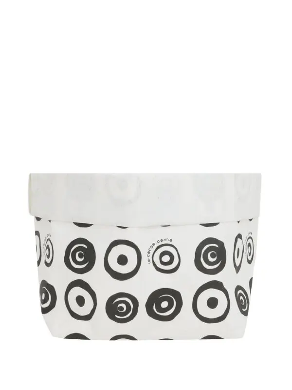 10 CORSO COMO Medium Circles-print Paper Basket