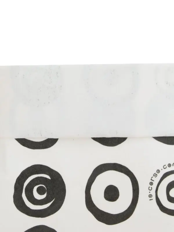 10 CORSO COMO Medium Circles-print Paper Basket