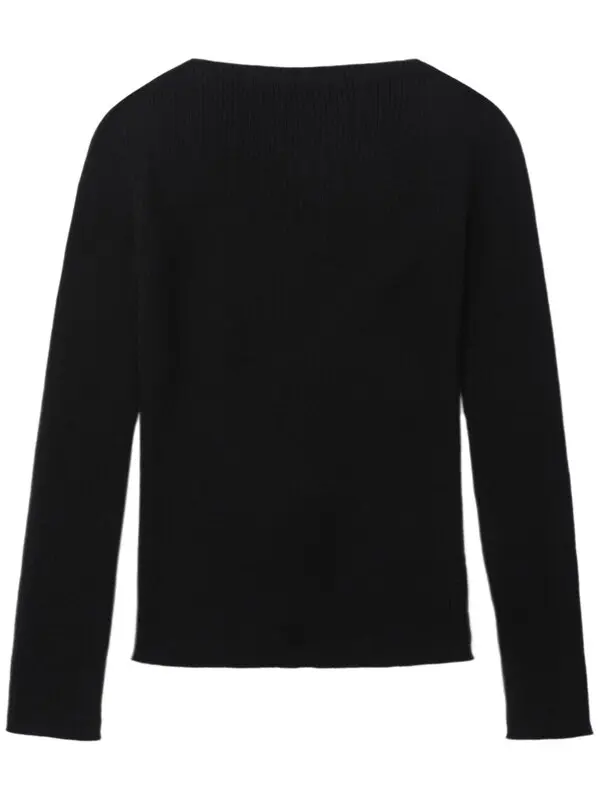 Rick Owens Virgin Wool Sweater - Black