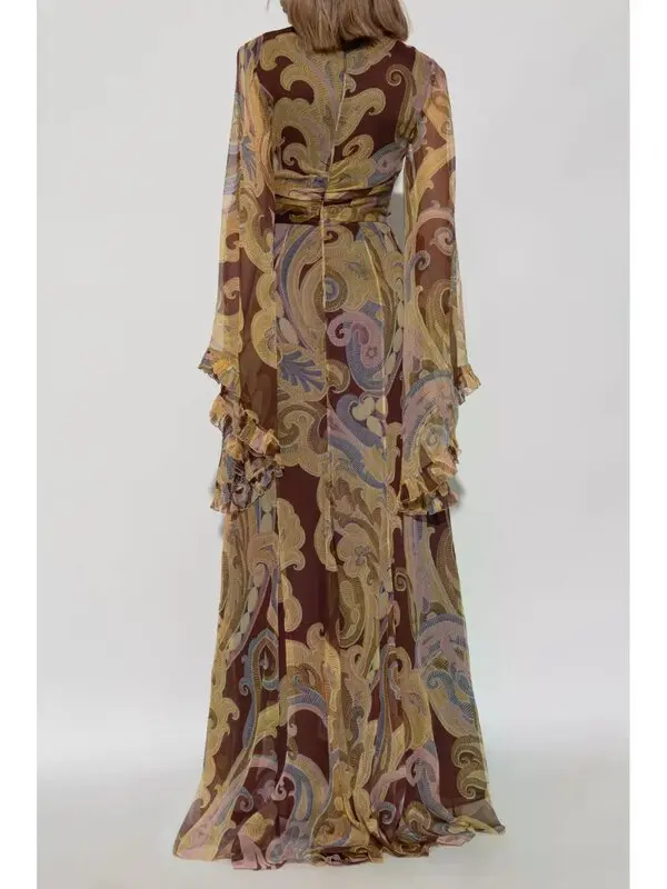 Etro Paisley-print Maxi Dress