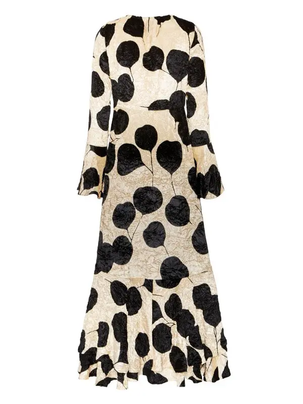 La DoubleJ Cocteau Midi Dress - Neutrals