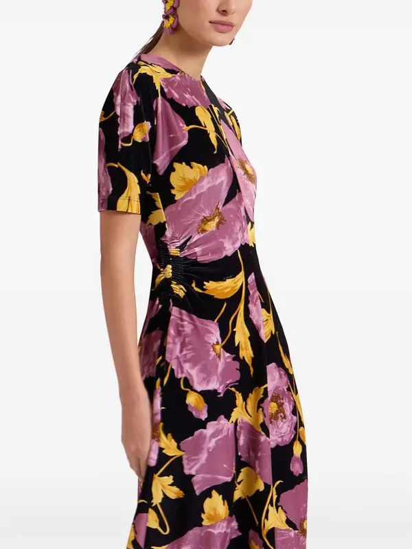 La DoubleJ Angelica Midi Dress - Black