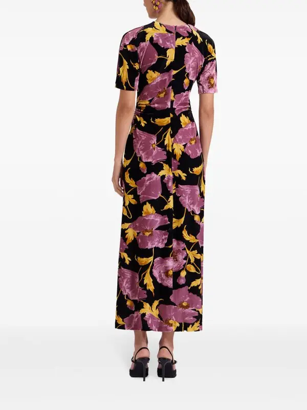 La DoubleJ Angelica Midi Dress - Black