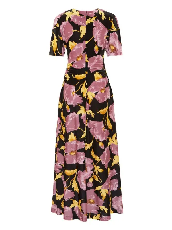 La DoubleJ Angelica Midi Dress - Black