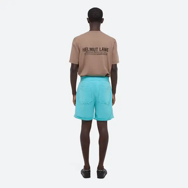 Helmut Lang Postcard Shorts - Teal
