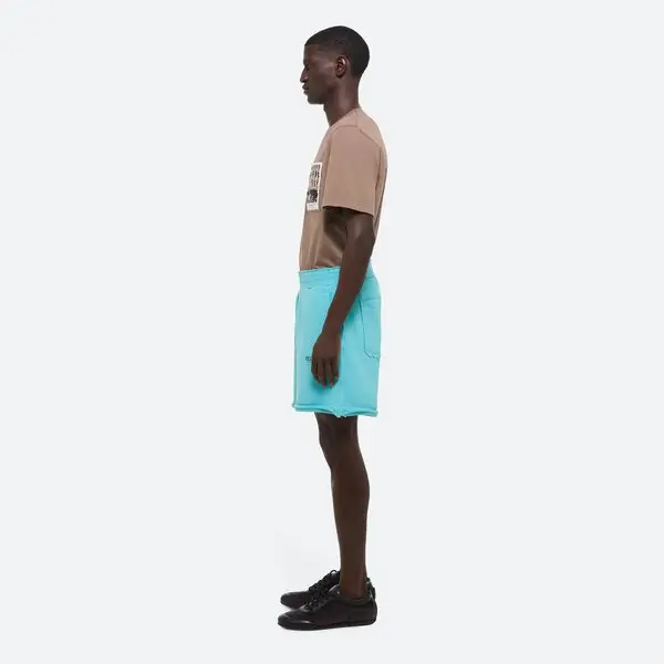Helmut Lang Postcard Shorts - Teal
