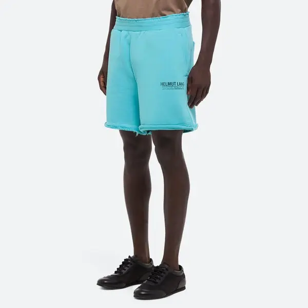 Helmut Lang Postcard Shorts - Teal