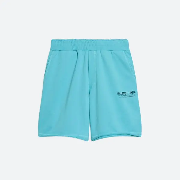 Helmut Lang Postcard Shorts - Teal