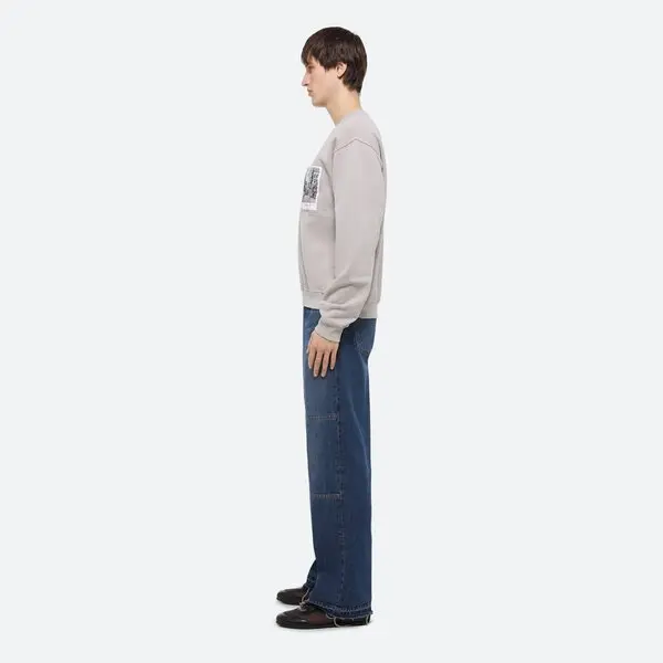 Helmut Lang Dumbo Postcard Crewneck - Grey