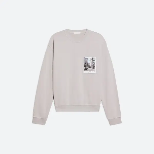 Helmut Lang Dumbo Postcard Crewneck - Grey