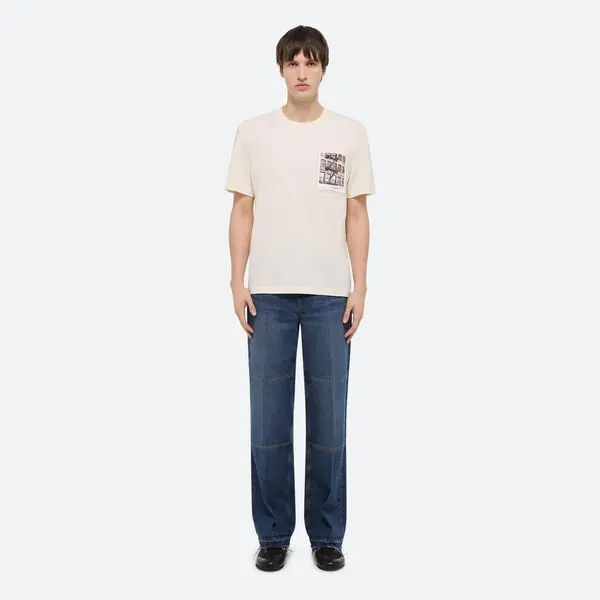 Helmut Lang Postcard Tee - Antique White