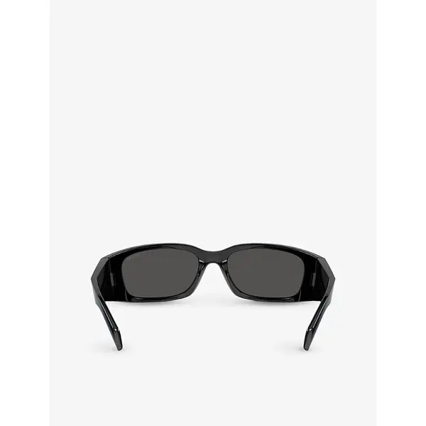 Prada Pr A14s Butterfly-frame Sunglasses - Black