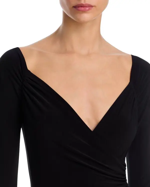 Norma Kamali Off-shoulder Gown