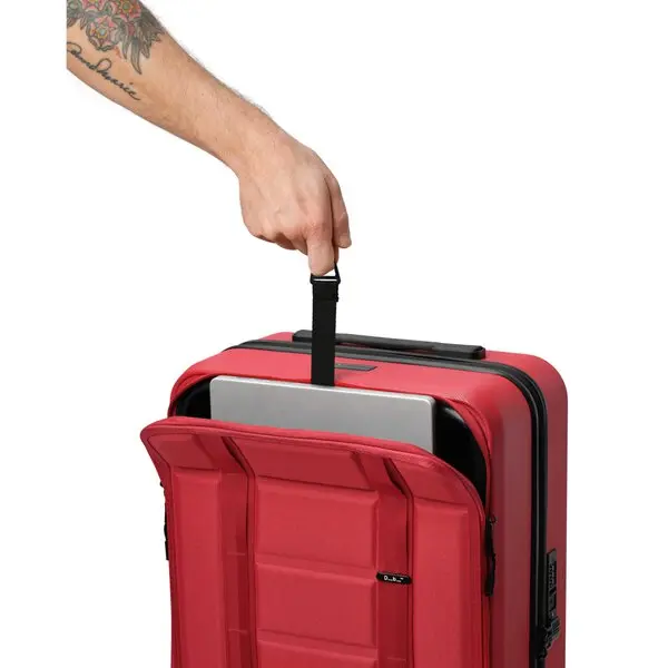 DB JOURNEY Ramverk Front Access Carry On Luggage - Red
