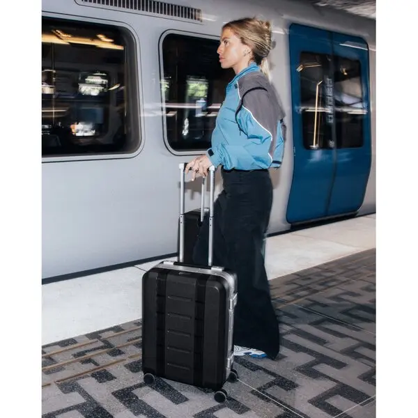 DB JOURNEY Ramverk Pro Carry-on Luggage - Silver