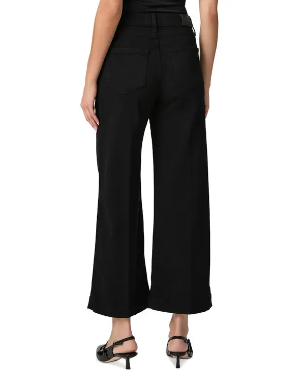 Paige Annessa Cropped Wide Leg Jeans